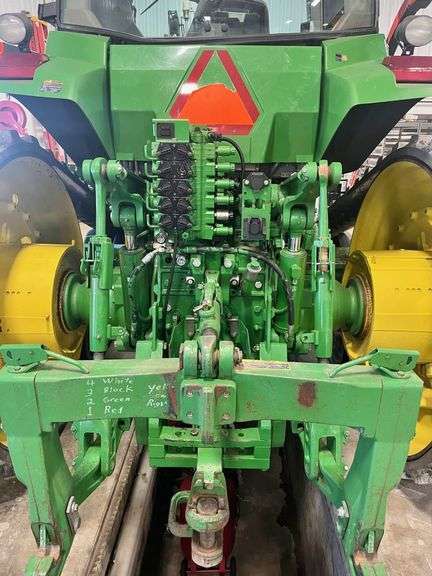 2005 John Deere 8520T Tractor, 16" Tracks, 5-Remotes, Buddy Seat, Quick ...