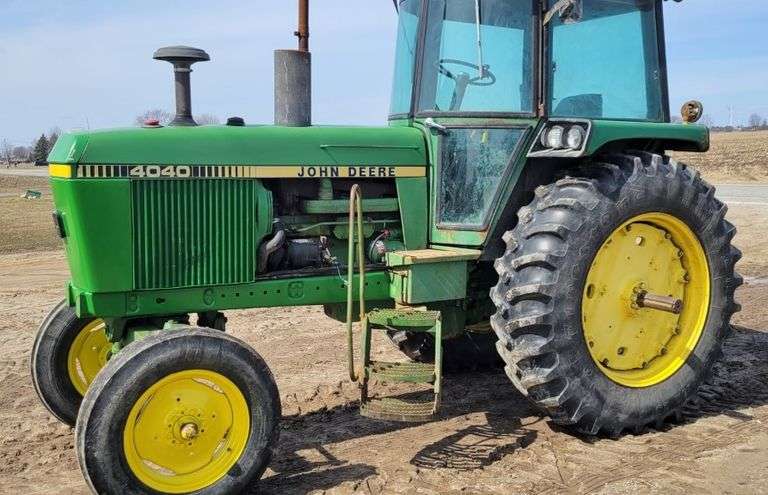 1981 John Deere 4040 Tractor, (6676 Original Hours), Synchro ...