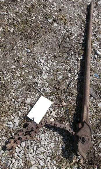 Pipe bender, rusty - Albrecht Auction Service