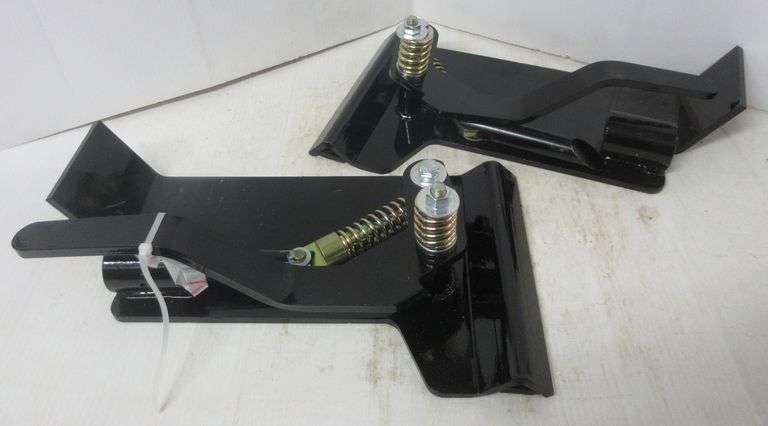 Universal skid steer quick attach conversion brackets for fast ...