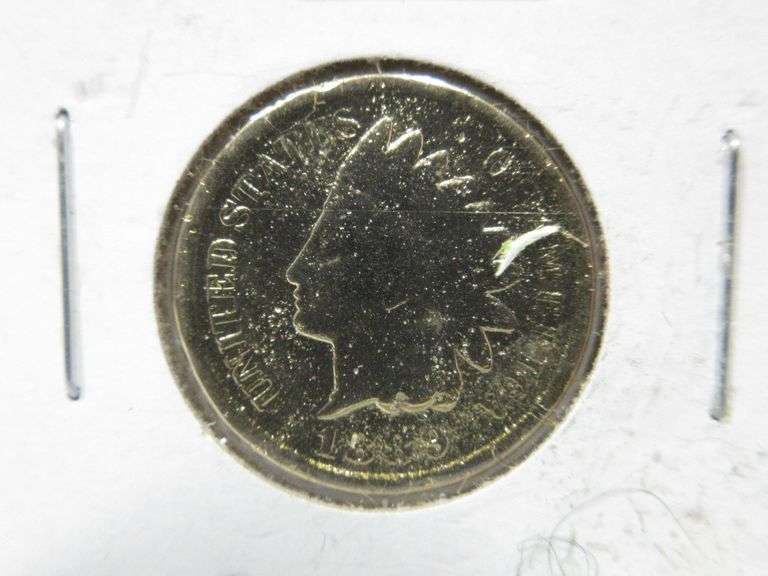 Pennies, includes: 1863 and 1864 Indian Head, 1943 P, D, and S steel ...