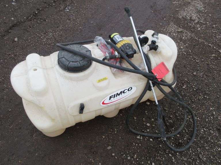 Fimco sprayer tank with hose and wand, gauges and wiring in bag for ...