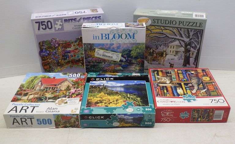 Assorted puzzles - Albrecht Auction Service
