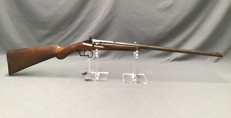 "Parlor Gun" 22 Flobert, Belgium Barrel - Albrecht Auction Service