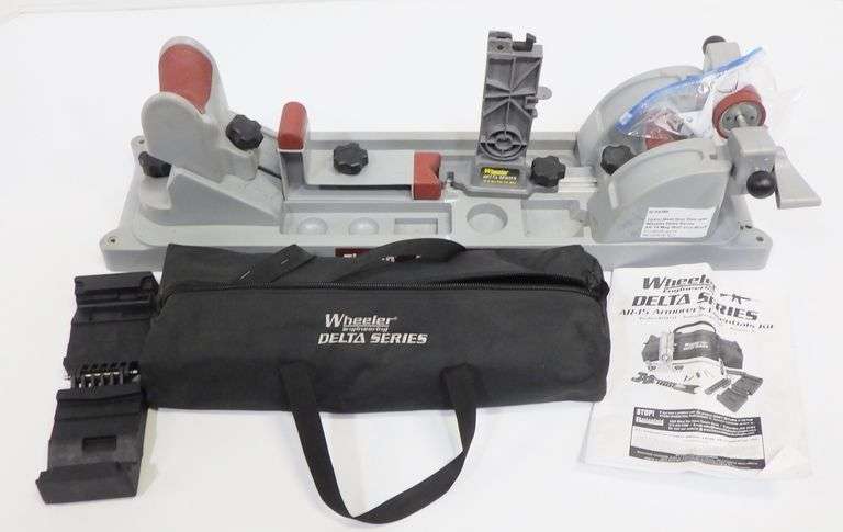Wheeler Delta Series AR-15 Mag Well Vise Block, Includes Bag with Parts ...