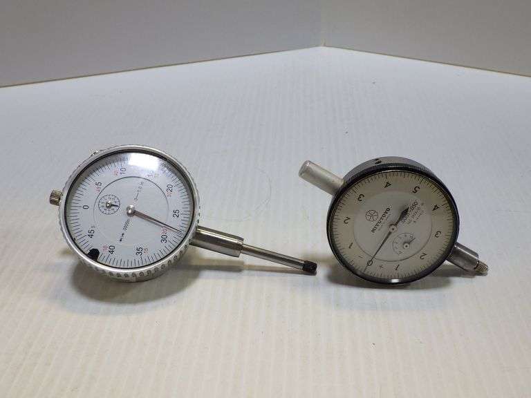 1" Travel Dial Indicator; 1/10th Travel Dial Indicator, (50 Thousands ...
