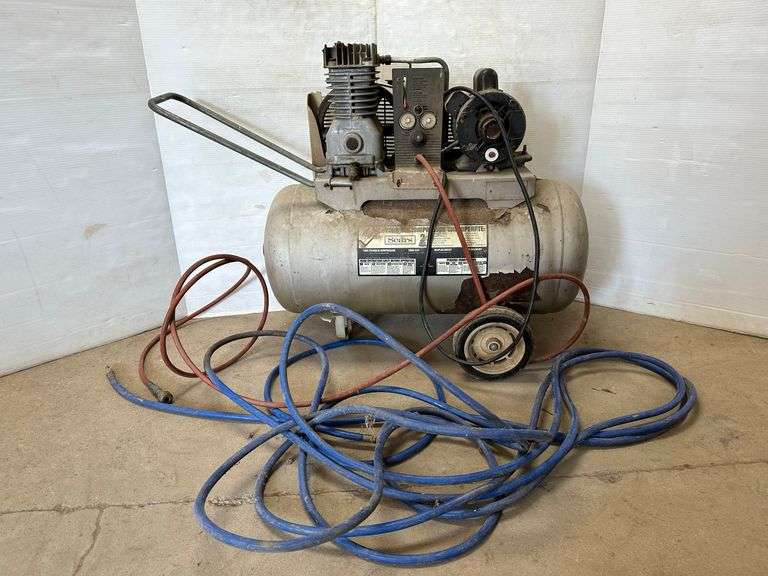 20-Gallon Sears air compressor - Albrecht Auction Service