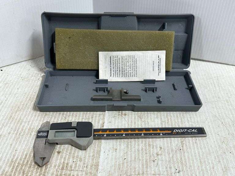 Brown and Sharpe digital calibrator, Swiss made, No. 599-571-4 ...