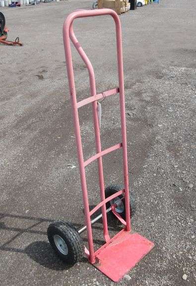 Two-wheel dolly, 14" x 52", used - Albrecht Auction Service