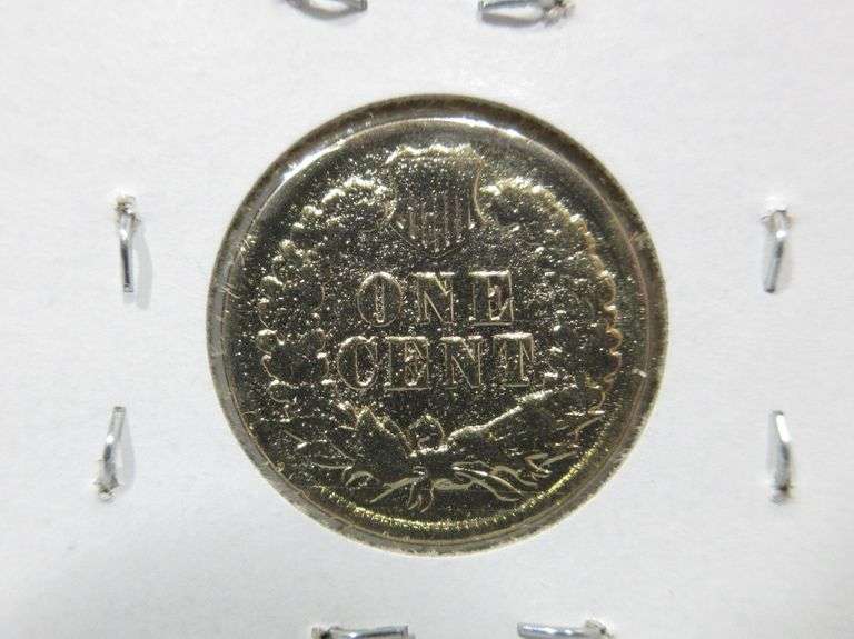 Pennies, includes: 1863 and 1864 Indian Head, 1943 P, D, and S steel ...