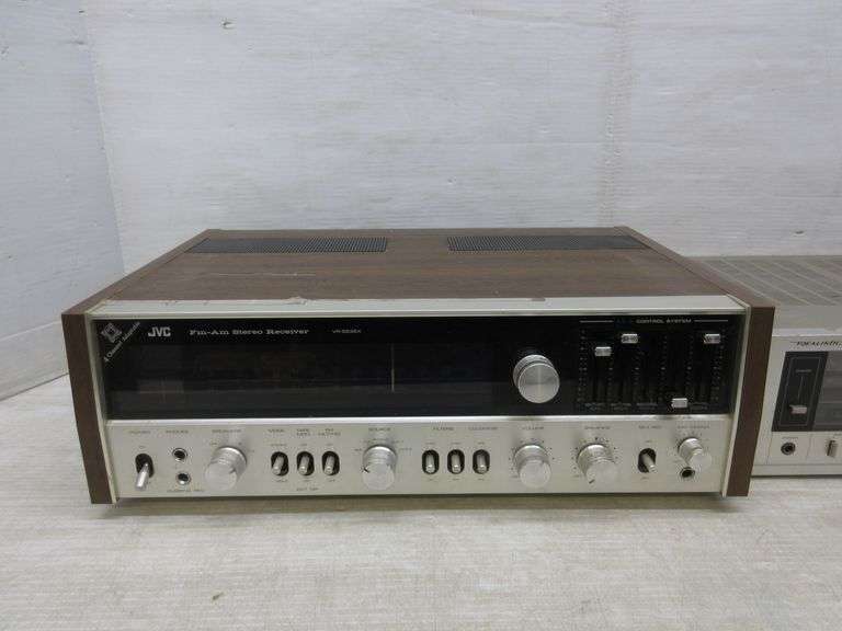 JVC Model No. VR-5535X; Realistic STA-870, Model No. 31-3001, total of ...