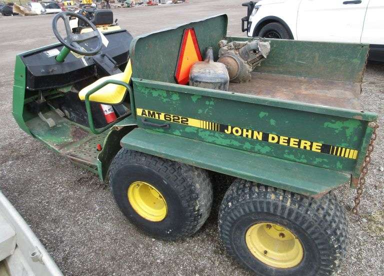 John Deere AMT 622, runs well, needs a good carb cleaning, electric ...