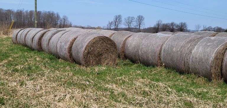 This item Selling ABSOLUTE! ~~~ (1)-First Cutting 4x5 Round Bale, NOTE ...
