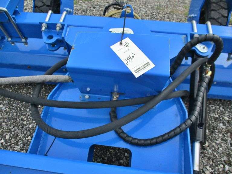 Top Cat power rake for skid steer, power angle with harness and switch ...