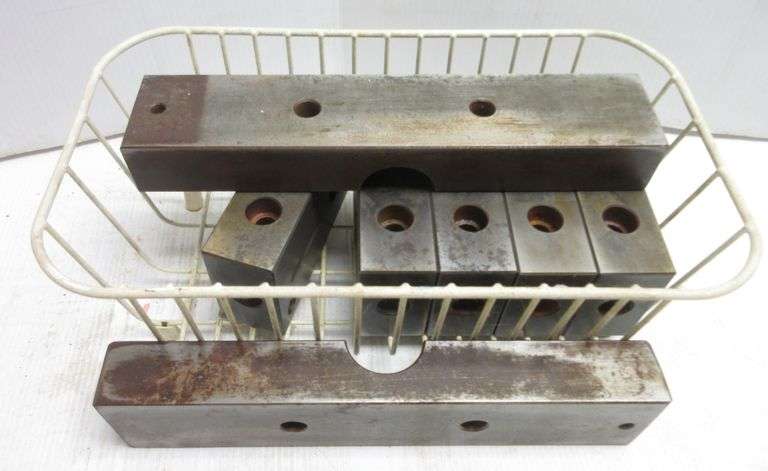 Machinist set-up blocks, includes: Two- 12" x 2 1/2" x 1 1/2"; FIve- 5 ...