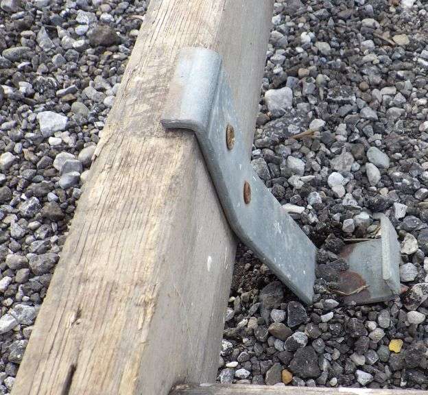 24' Hay Mow ladder, missing a couple steps, but extra ladder included ...