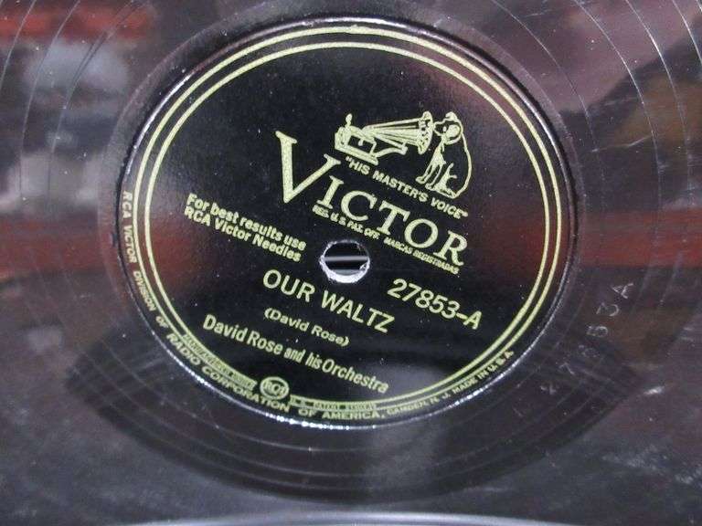 Case of old records from the 1920s - Albrecht Auction Service