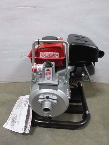 Predator 79cc engine, gas powered water pump, never started, oil has ...