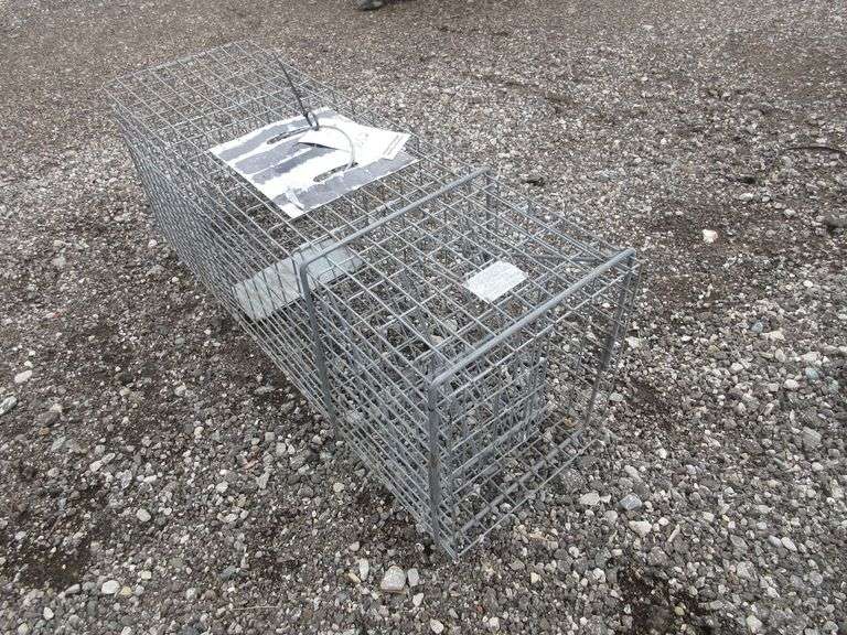 Tomahawk live trap, used, works - Albrecht Auction Service