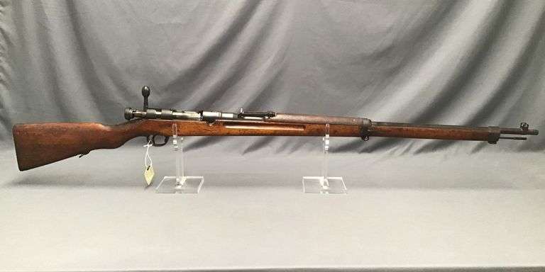 Japanese 6.5 Cal. Bolt Action Rifle has Chrysanthemum - Albrecht ...