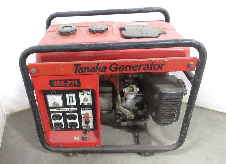 Tanaka generator, SEG-221, Wisconsin motor WI-185, needs work ...