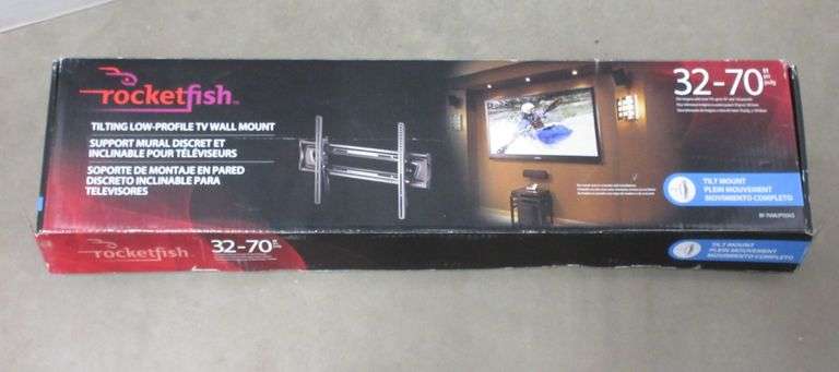 Rocketfish TV wall mount, for 32" to 70" TV - Albrecht Auction Service
