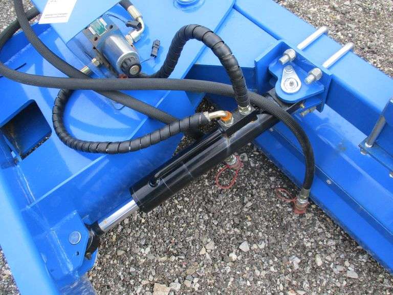 Top Cat power rake for skid steer, power angle with harness and switch ...