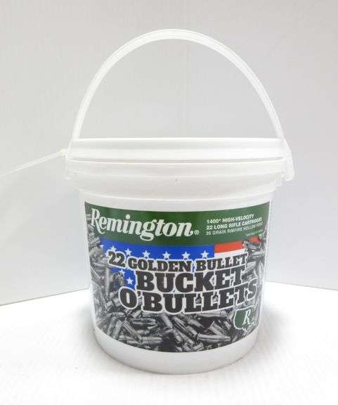 (1,400) Rounds of 22 Caliber Golden Bullet, Bucket-O-Bullets, by ...