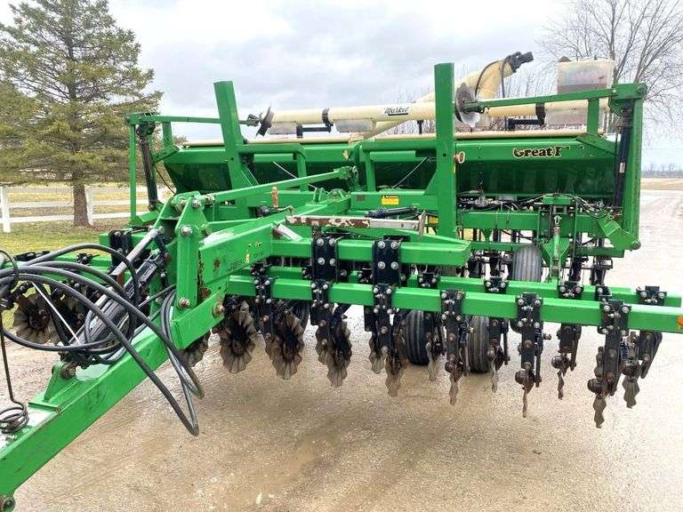 Great Plains 15' No-Till Drill, Brush Fill Auger, Keeton Seed Firmers ...