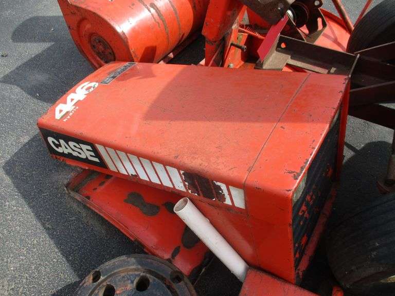 Case garden tractor with cab, mower deck, rototiller, snow caster ...