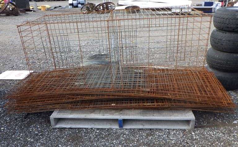 (15) Poultry cages, Keipper Cooping Co., good - Albrecht Auction Service