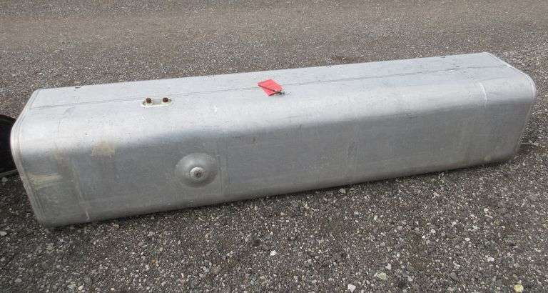 Aluminum diesel fuel tank, 18"W x 18"D x 85"L, good, used - Albrecht ...