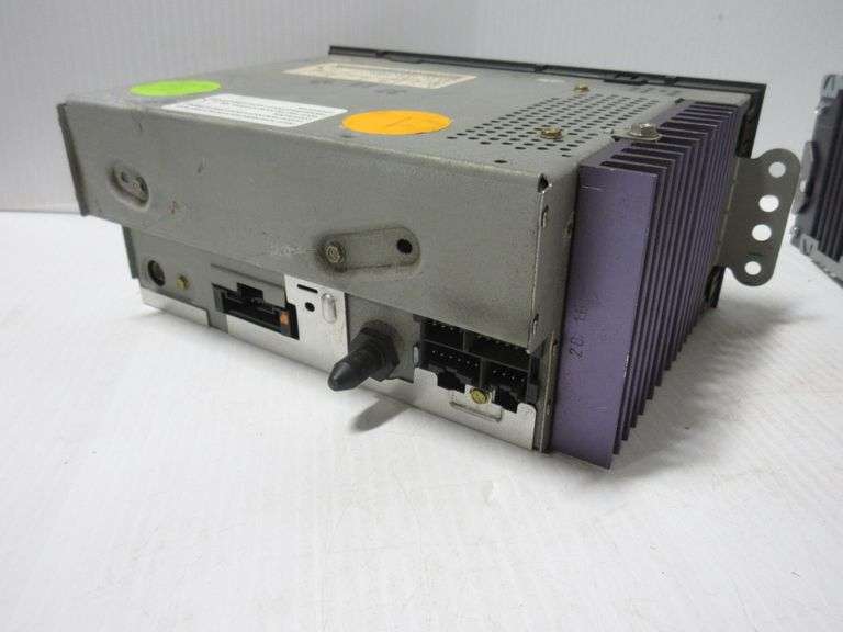 (2) Car radios, Delco with GM Chevy AM/FM cassette and Pontiac AM/FM ...