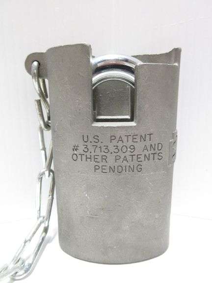 831-B Military high security Sargent Greenleaf padlock with keys and ...