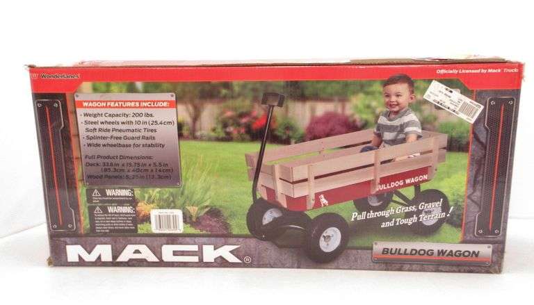 Mack Bulldog wagon, NIB, see pics for dimensions - Albrecht Auction Service