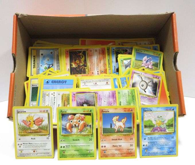 Old Pokemon card collection, in great condition - Albrecht Auction Service
