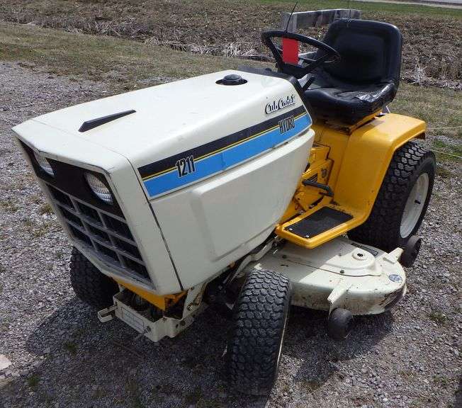 Cub Cadet mower, Model 1211, 827 hours, 12HP engine, 44", runs and ...