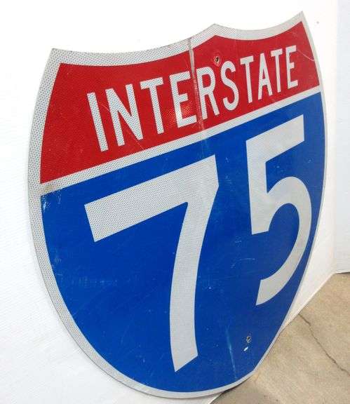 I-75 Sign - Albrecht Auction Service