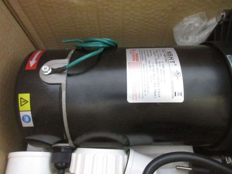 Swimming pool pump, in-ground, high performance, 1.5/1.0 HP, 110-240V ...