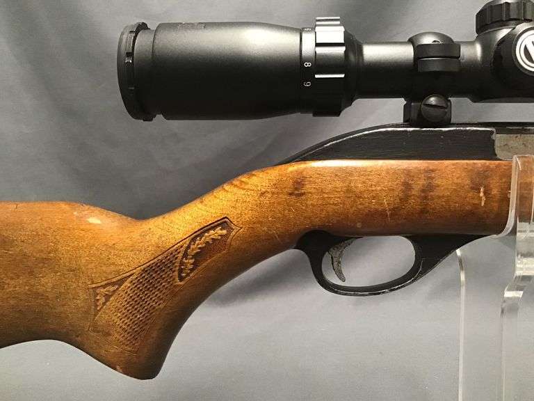 Marlin Revelation .22 Rifle, Tube Feed with Scope and Case, Good ...