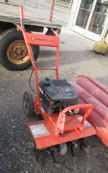 County line rototiller, great - Albrecht Auction Service