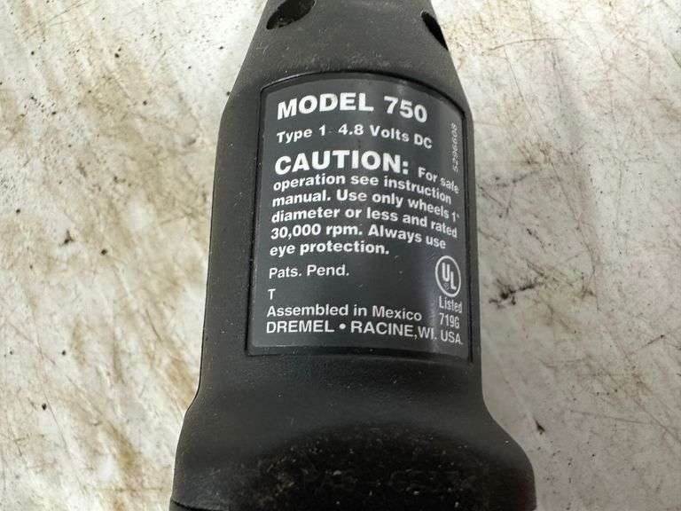 Dremel cordless minimite rotary tool, model 750, includes battery and ...