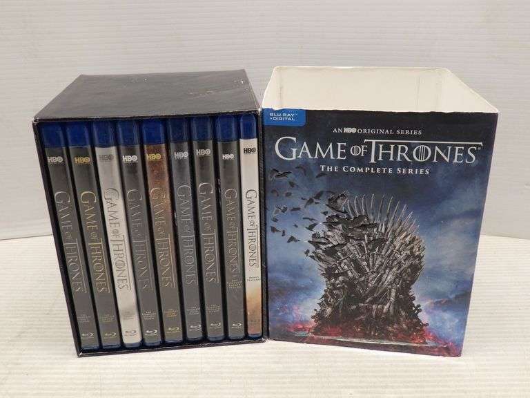 Game of Thrones complete series Blu-Ray DVD - Albrecht Auction Service