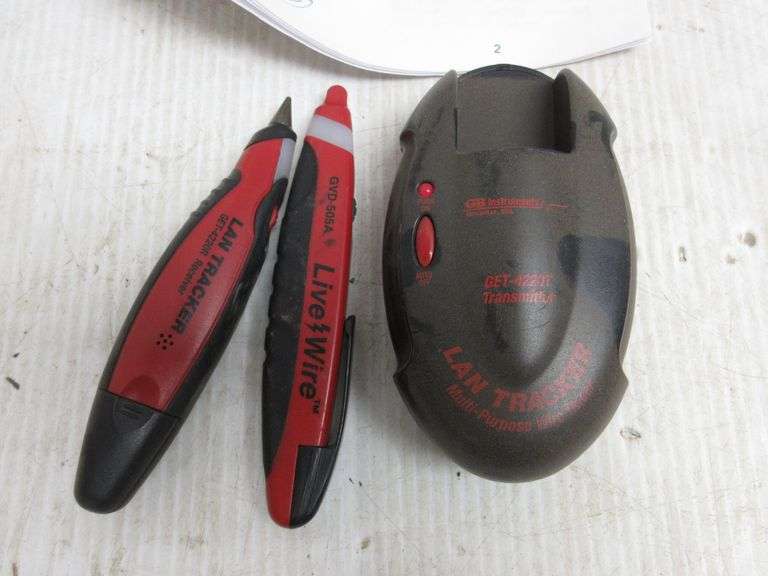 (2) 9B Instruments, 1- Lan tracker multi-purpose wire tracker with GET ...