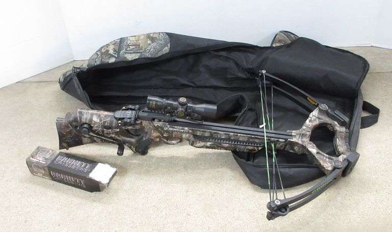 Barnett Penetrator crossbow 4,32 scope, 350 FPS shooting speed, 3.5 lb ...
