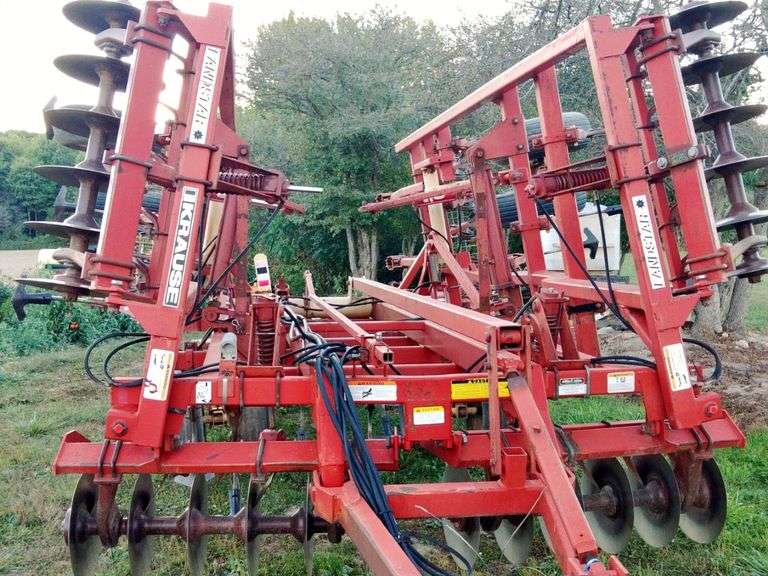 Krause Landstar 6300 Soil Finisher , 5-Step Tillage System, 18 ...