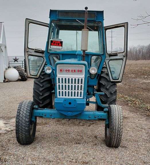 Ford 5000 Tractor with cab, just rebuilt 5610 motor, went through ...