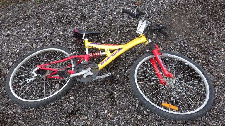 Supercycle MBX-5000 bike, 25", has wear - Albrecht Auction Service