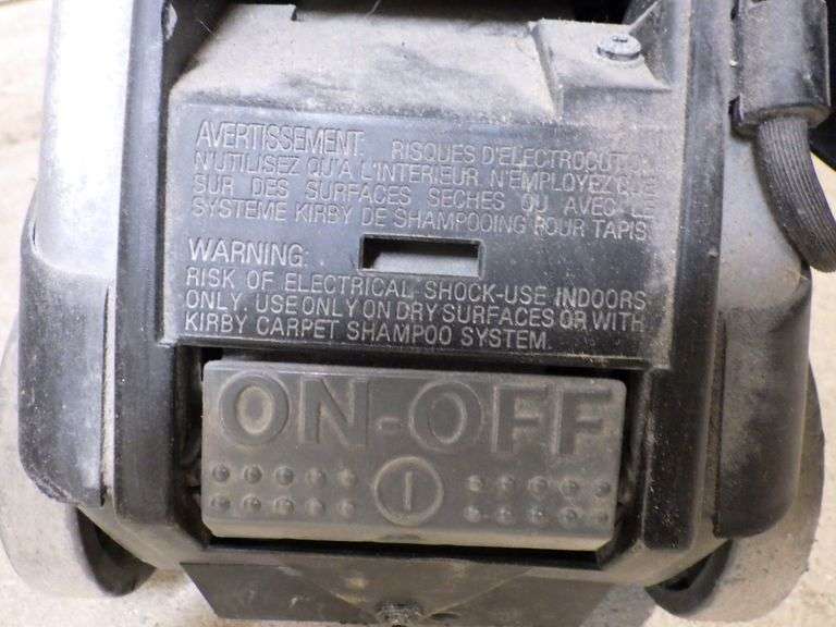 Kirby vacuum cleaner with shampoo system, turbo sander, belts, and ...