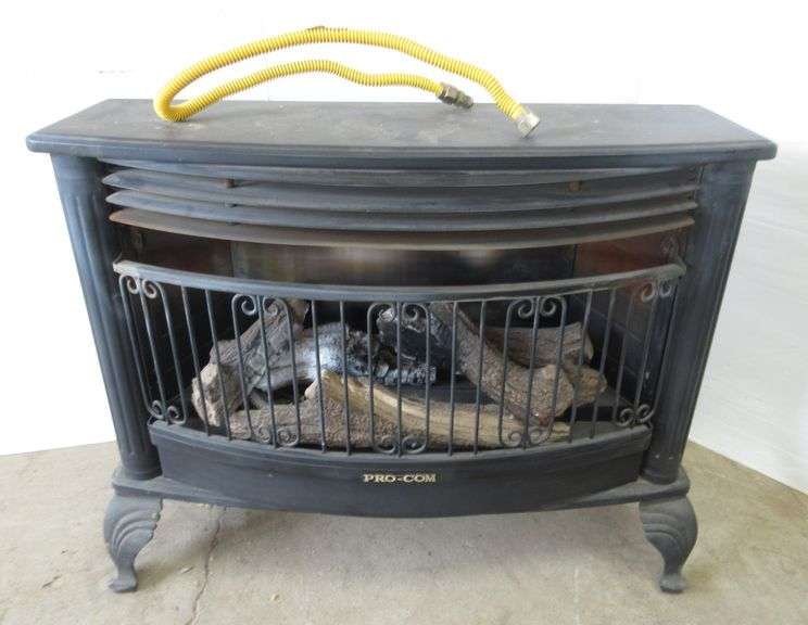 Pro Com propane heater with blower, 28,000 BYU, 32"W x 11"D x 25"H ...
